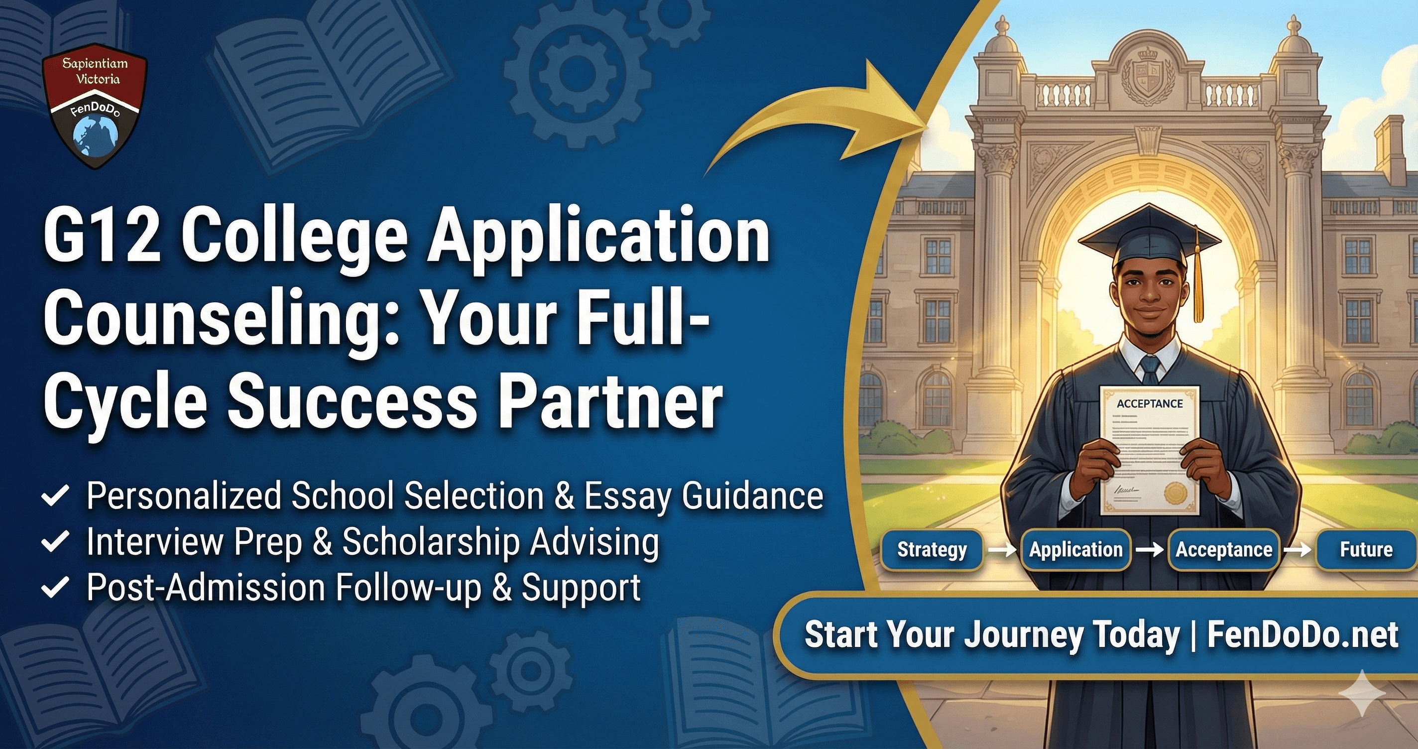 Grade 12 College Counseling: Full Application Support | Fendodo ...